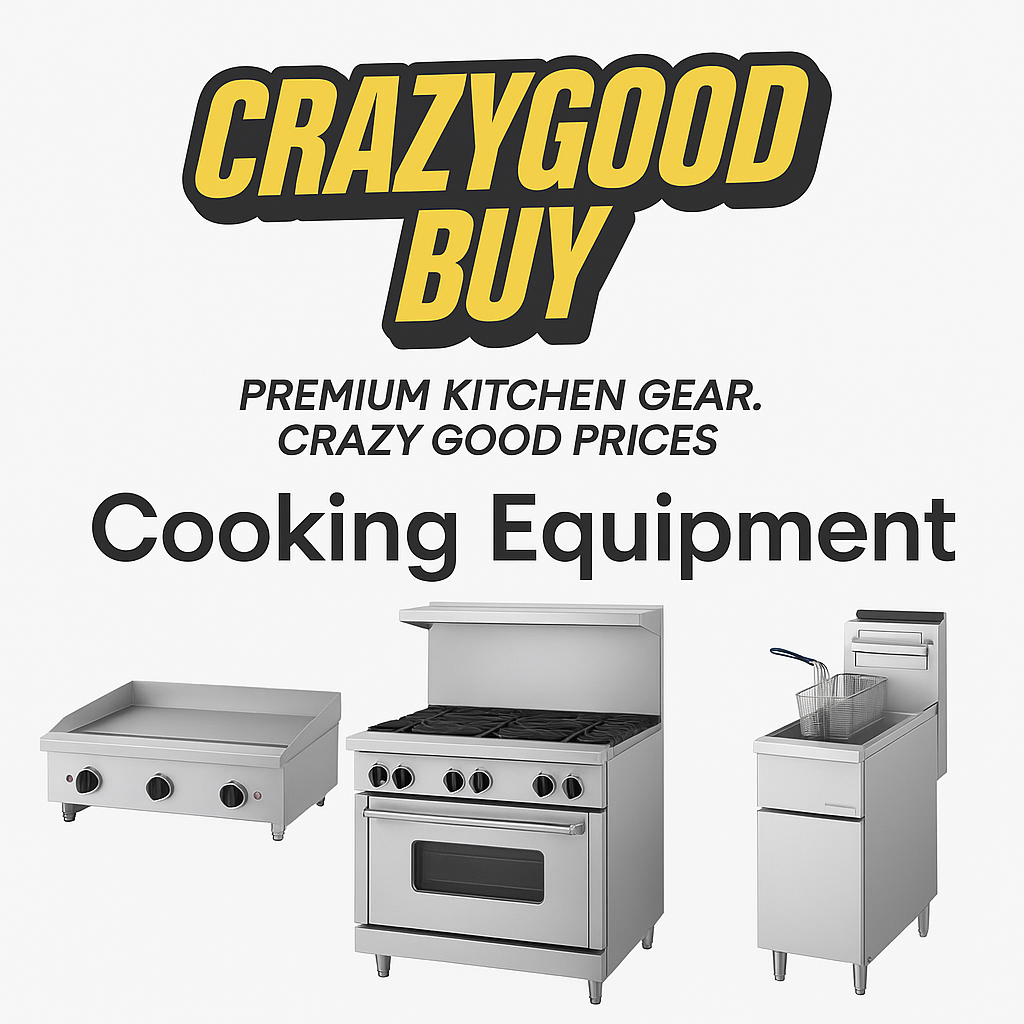 Commercial Cooking Equipment — Ovens, Ranges & Broilers | CrazyGoodBuy ...