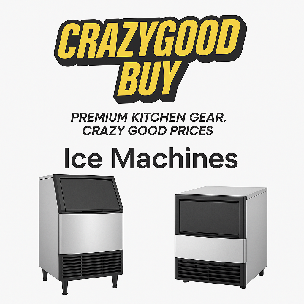 Commercial Ice Machines — Cube, Flake & Nugget | CrazyGoodBuy – Crazy ...